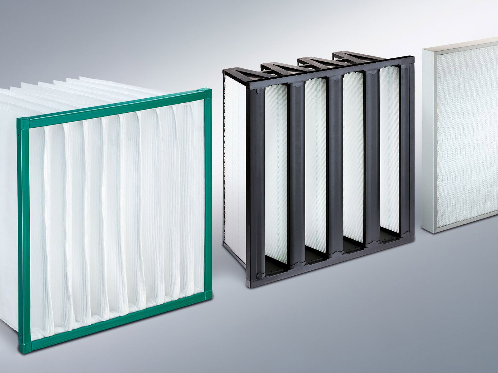 Fire safety compliant air filters